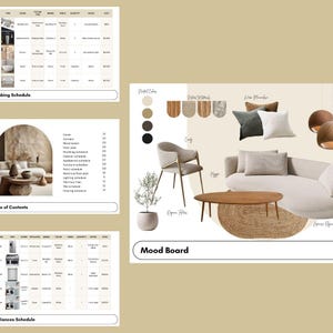 Interior Design Bundle | Interior Design Presentation Template ...