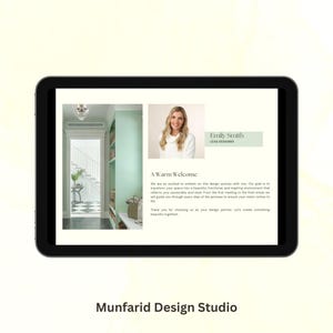 Interior Design Bundle, Investment Guide, Interior Design Proposal, FF ...