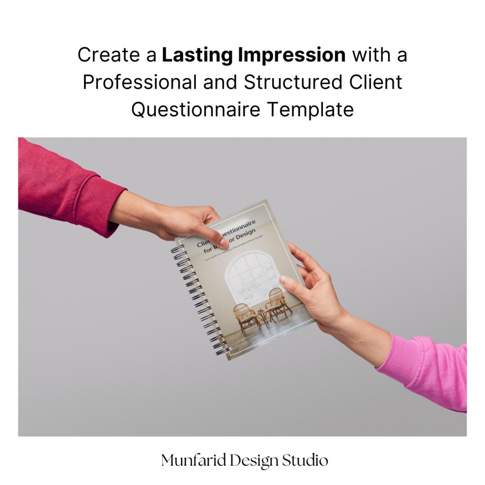 Interior Design Client Questionnaire - Canva Discovery Form ...