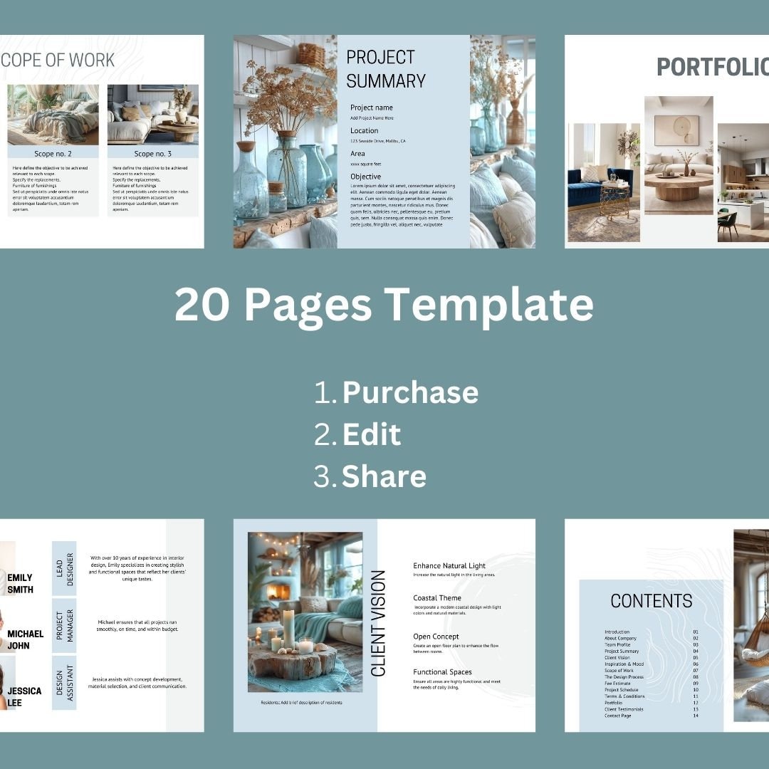 Proposal for Interior Design Presentation on Interior Design Canva ...