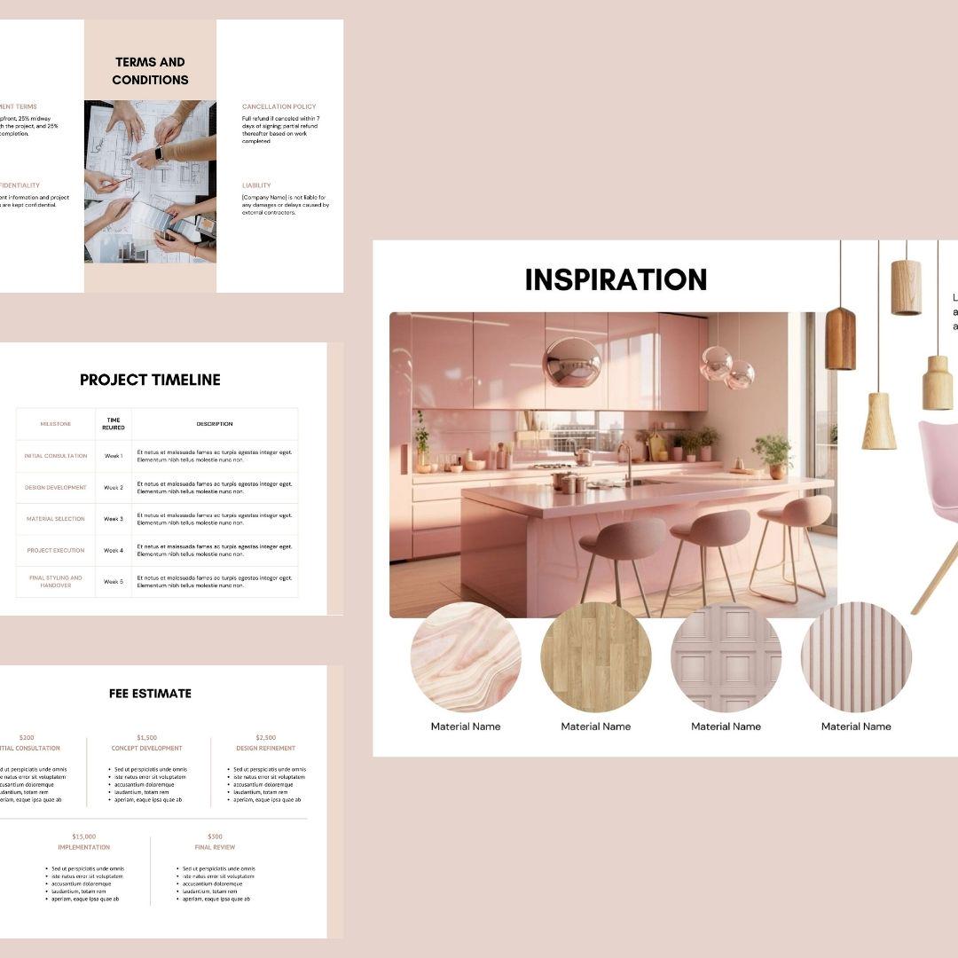 Proposal for Interior Design | Presentation on Interior Design | Canva ...