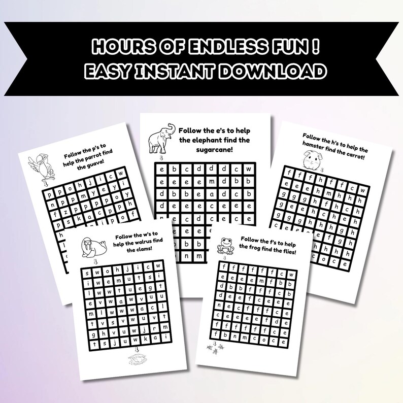 Alphabet Maze A to Z Worksheet Book Activity Printables Book Activites ...