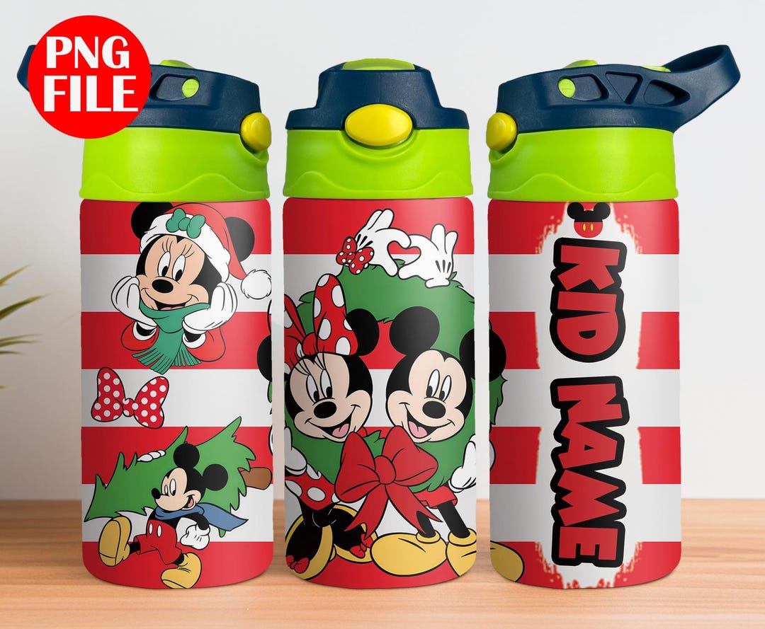 Custom Kids 12oz Tumbler Wrap PNG Kids Cartoon Sublimation 12oz Fliptop ...