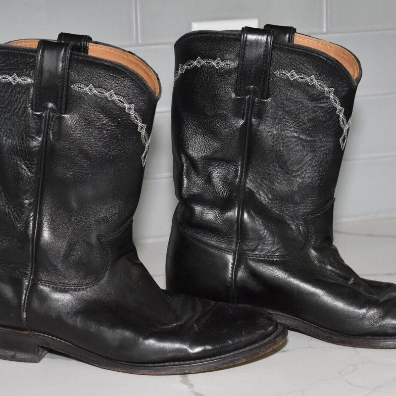 Justin Roper Boots - Etsy