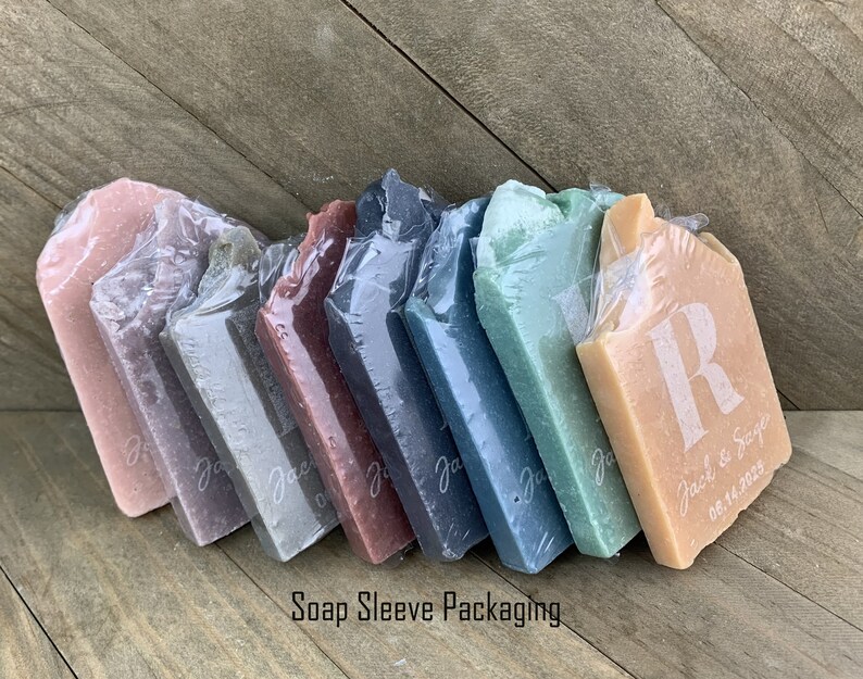 Wedding Favor, Custom Engraved Handcrafted Soap, Tall Half Size, Cold ...