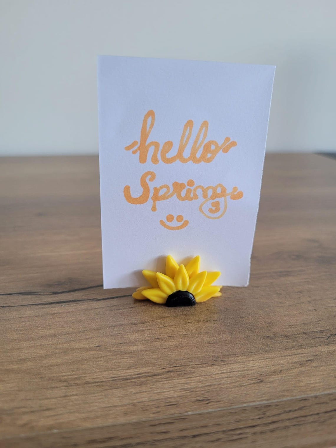 Sunflower Polaroid Photo Stand – 3D Printed Holder for Instant Photos ...