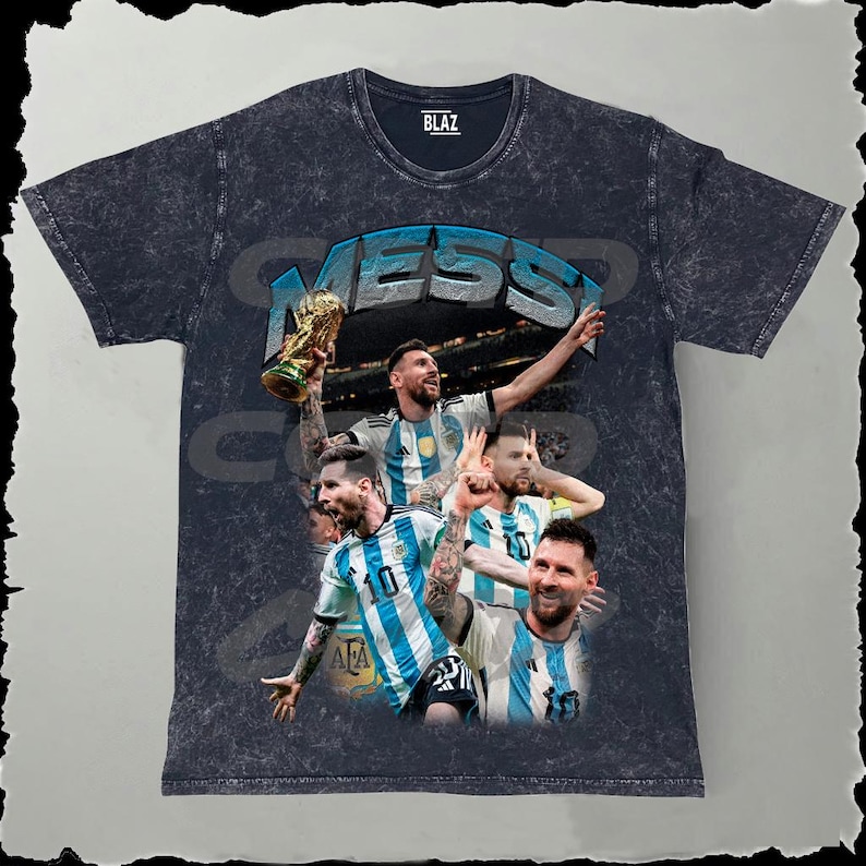 Lionel Messi Bootleg T-shirt PNG: Football Design (instant Download) - Etsy