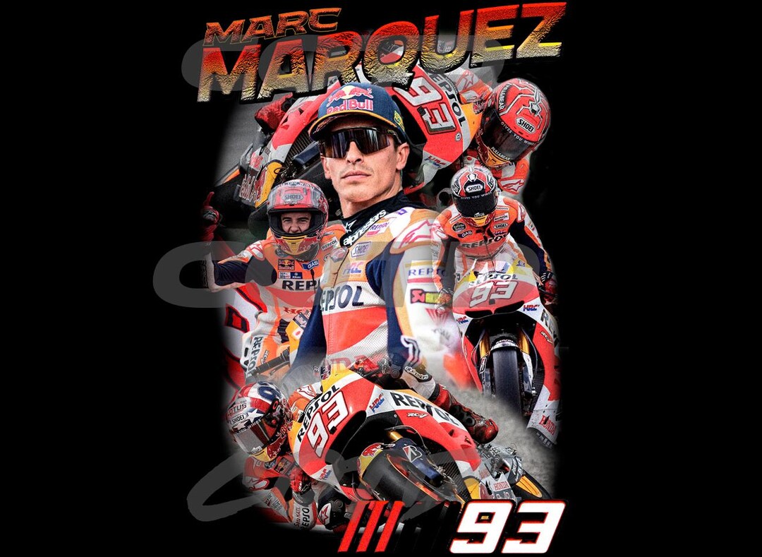 Marc Marquez Moto GP PNG Design Download 300 Dpi, MM93 Design, Motogp ...