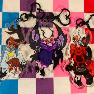 Dandy’s World Inspired Twisted Keychains, Wave 2! - Etsy