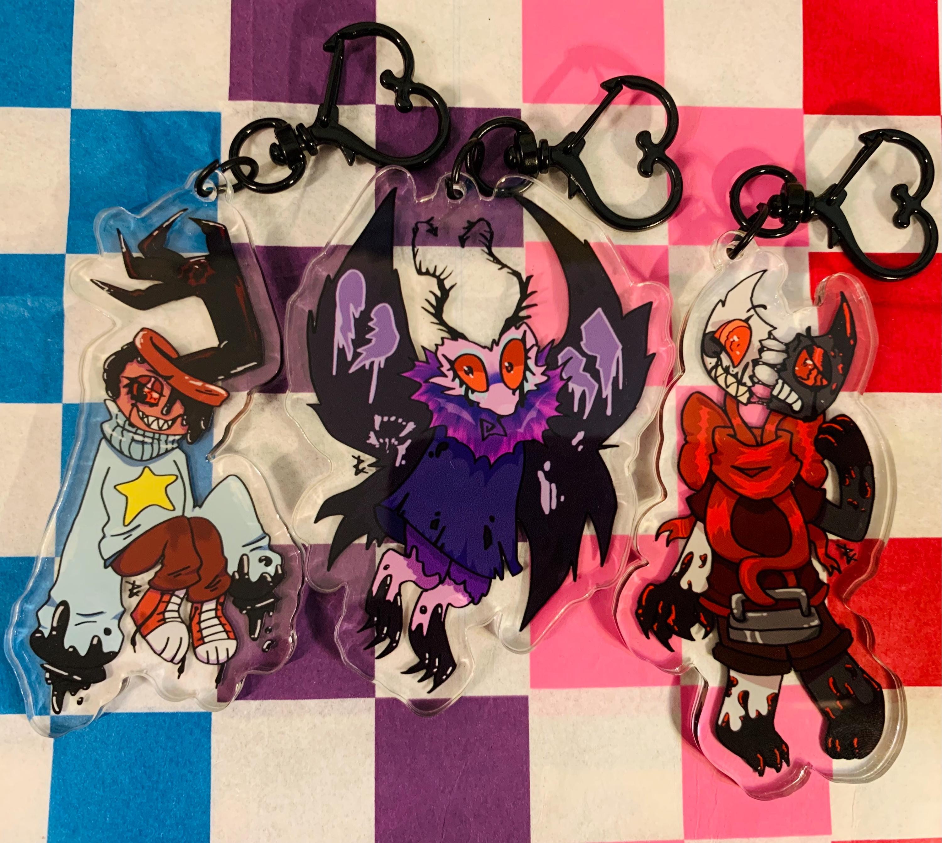 Dandy’s World Inspired Twisted Keychains, Wave 2! - Etsy