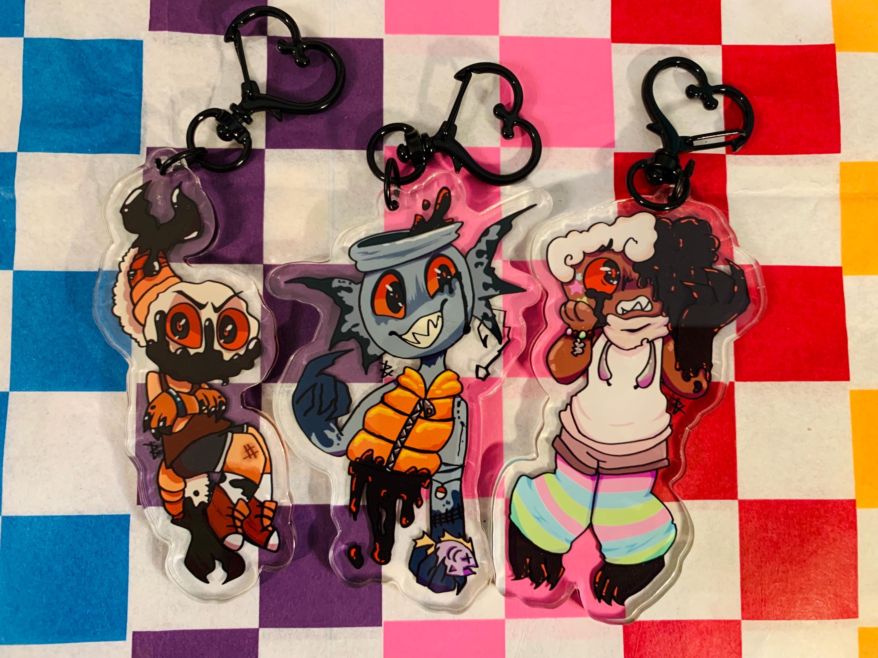 Dandy’s World Inspired Twisted Keychains, Wave 2! - Etsy