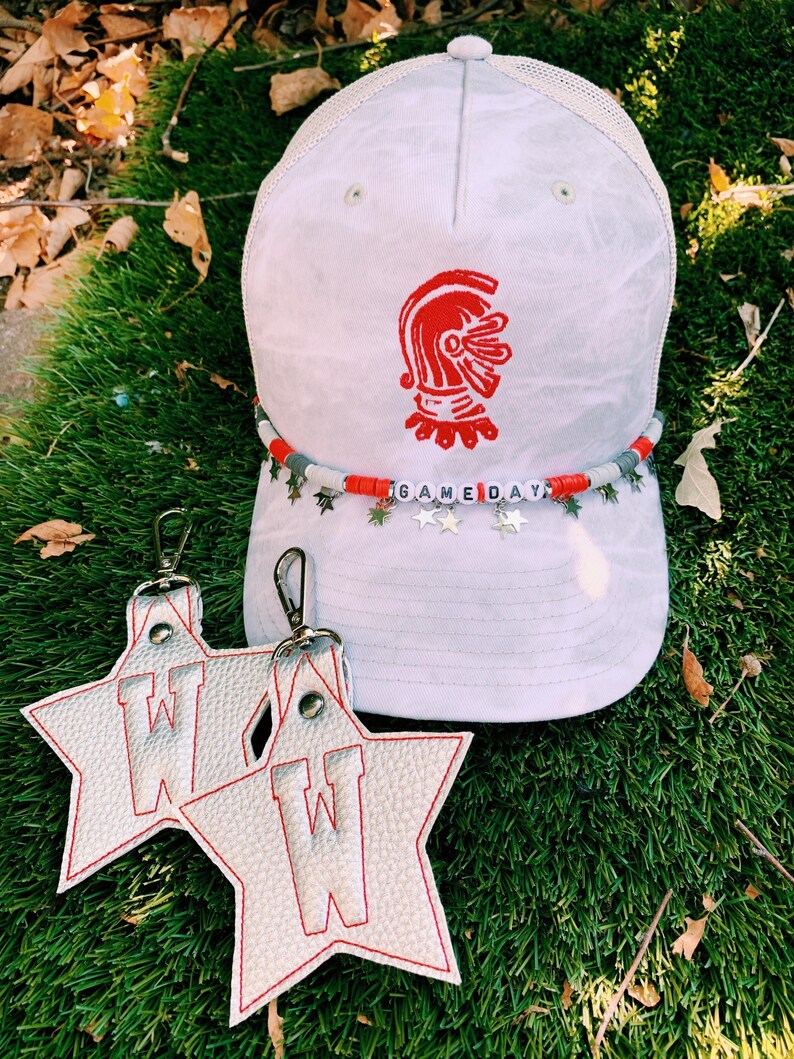 Custom Hometown High School Hat, Hat Chains, and Keychains – Perfect ...