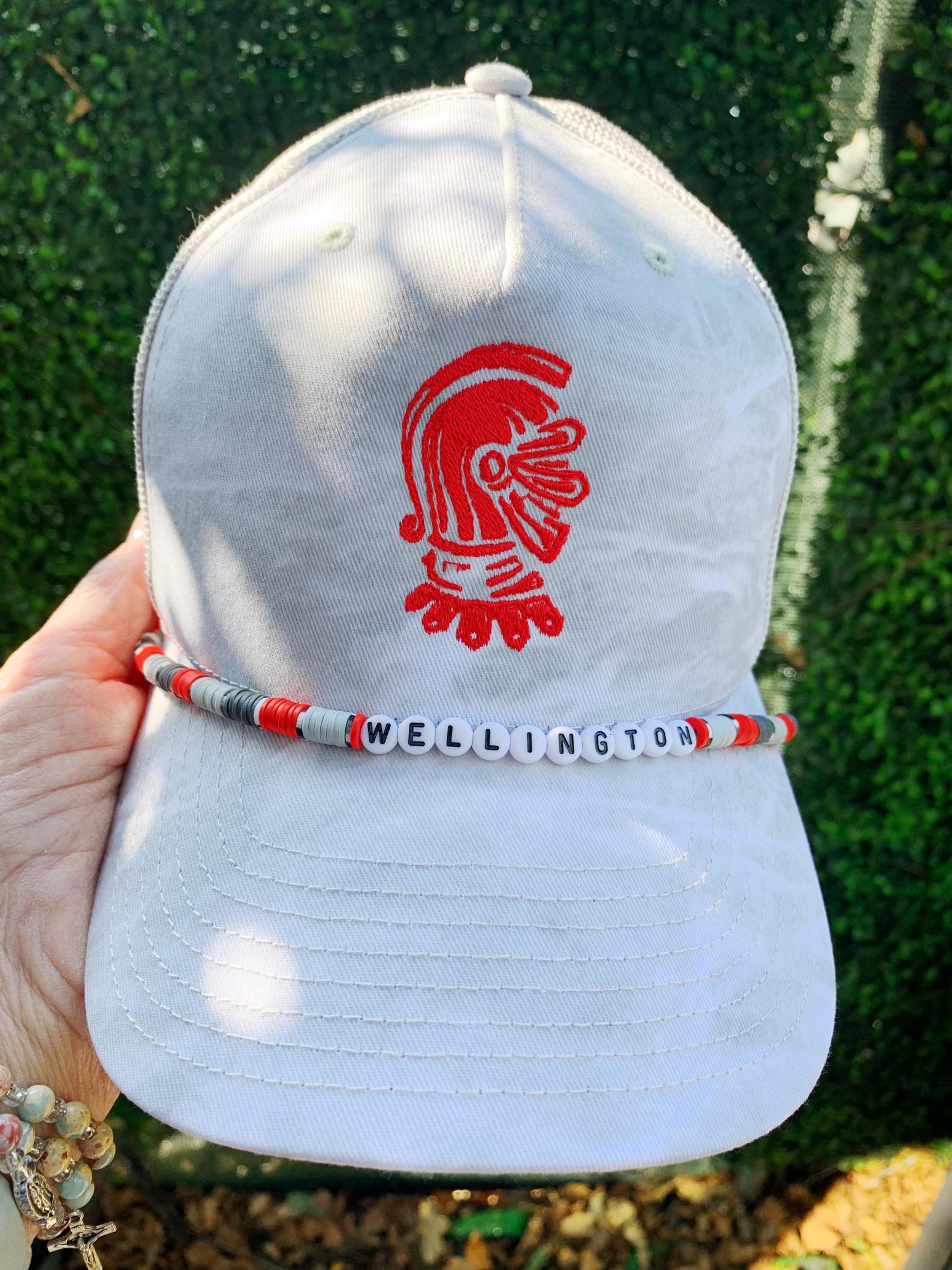 Custom Embroidered High School Trucker Hat, Chains & Keychain: Game Day ...