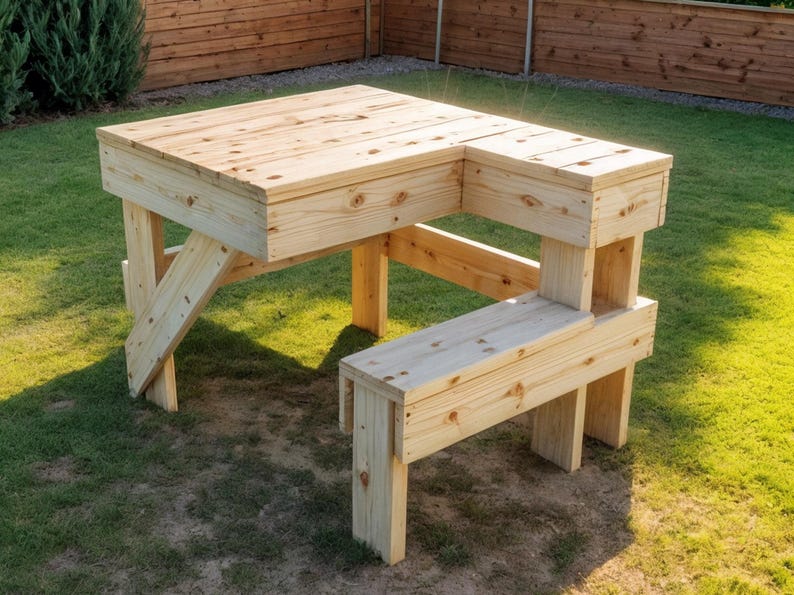 Diy Shooting Bench Plans, Shooting Bench, Outdoor Bench Build Plan, Diy ...
