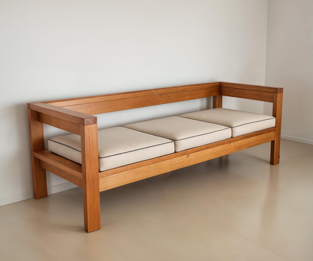 DIY Wooden Indoor Bench Build Plan, Woodworking Plans, Outdoor Bench ...