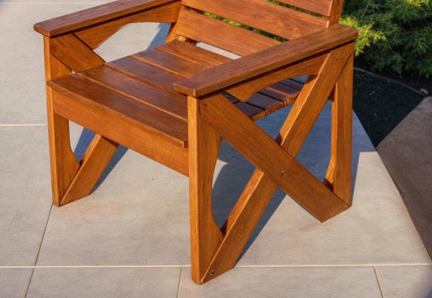 DIY PLANS| Deck Chair Plans- Digital Chair Plans- PDF Build Plans - Etsy