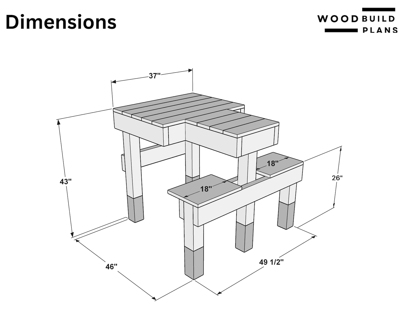 Diy Shooting Bench Plans, Shooting Bench, Outdoor Bench Build Plan, Diy ...