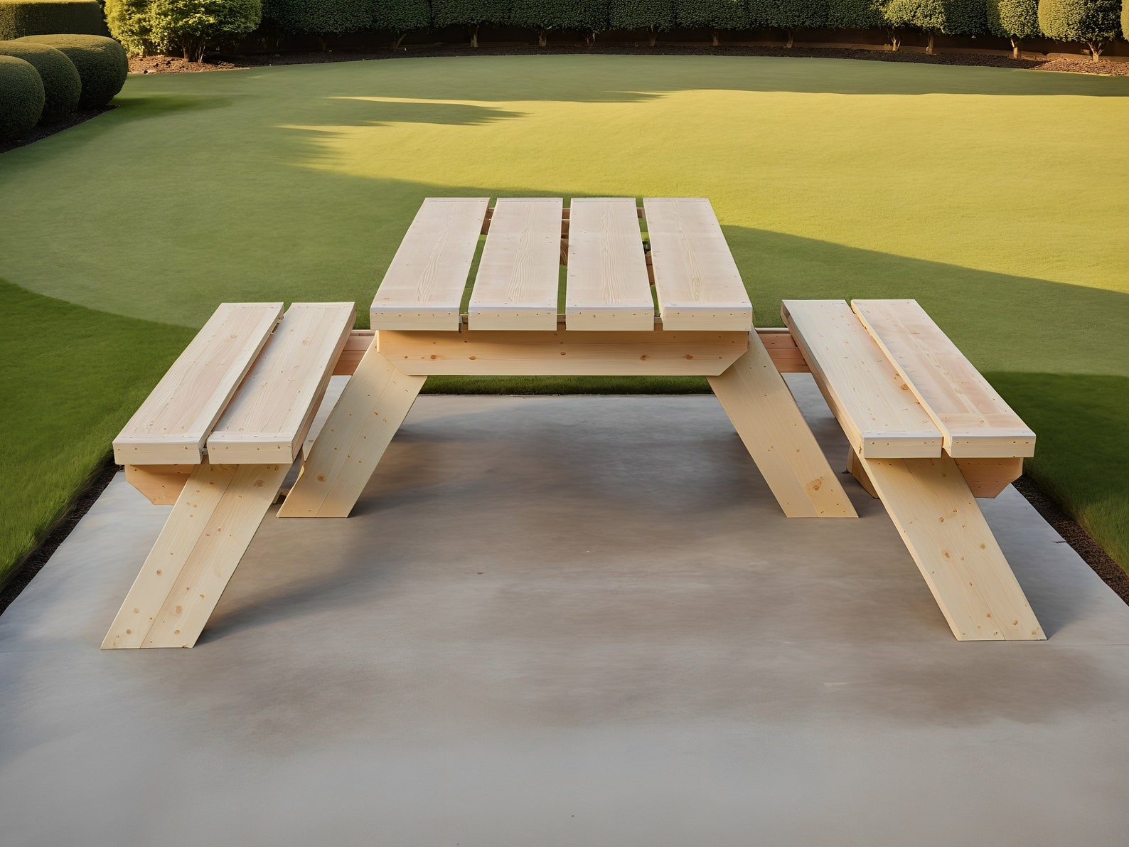 Picnic Table Build Plans, Small Picnic Table Plans, Digital Table Plans ...