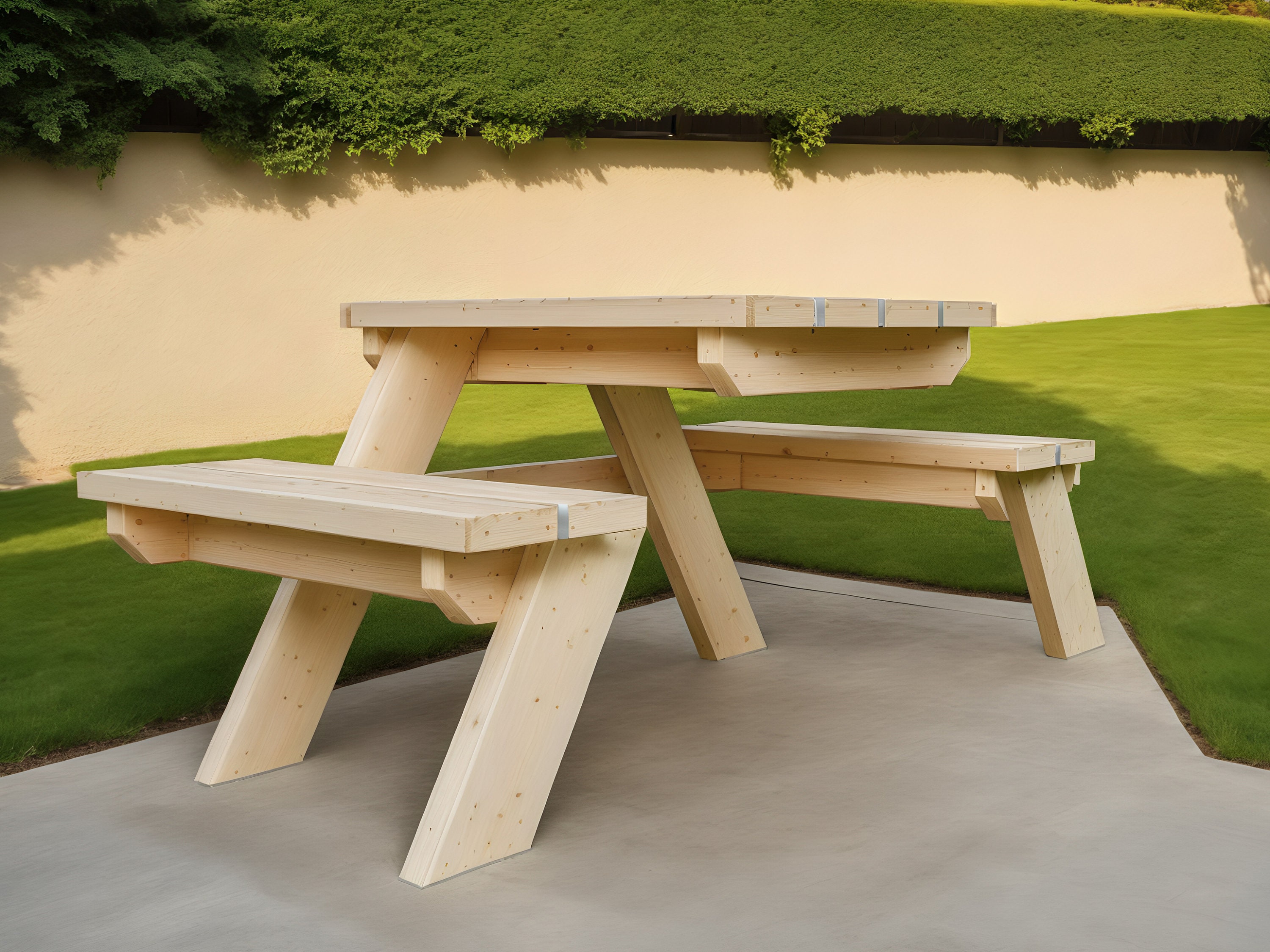 Picnic Table Build Plans, Small Picnic Table Plans, Digital Table Plans ...