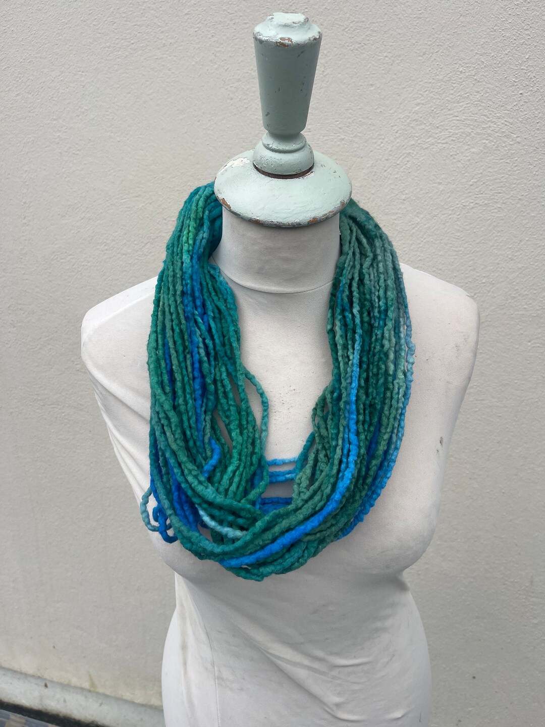 Handmade Scarf, Felted Scarf, Felt Scarf, Rainbow Scarf Gift, Sister ...
