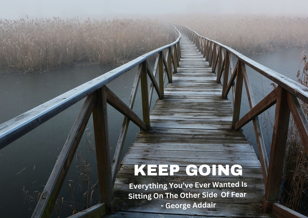 Bridge Inspirational Wall Art Wall Frame Poster for Digital Download ...