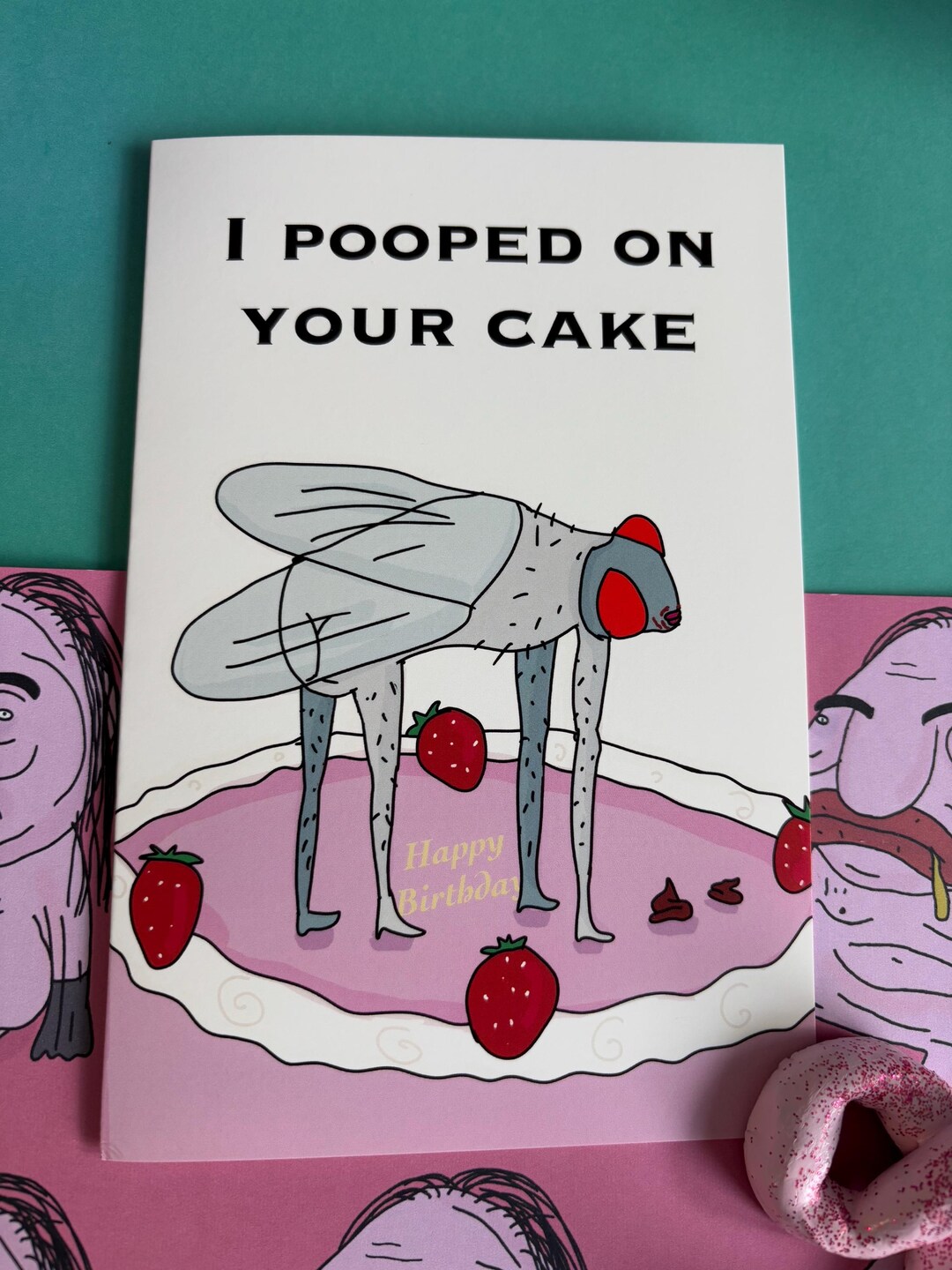 Gross Funny Birthday Card. Have a Non Traditional Weirdo for a Friend ...