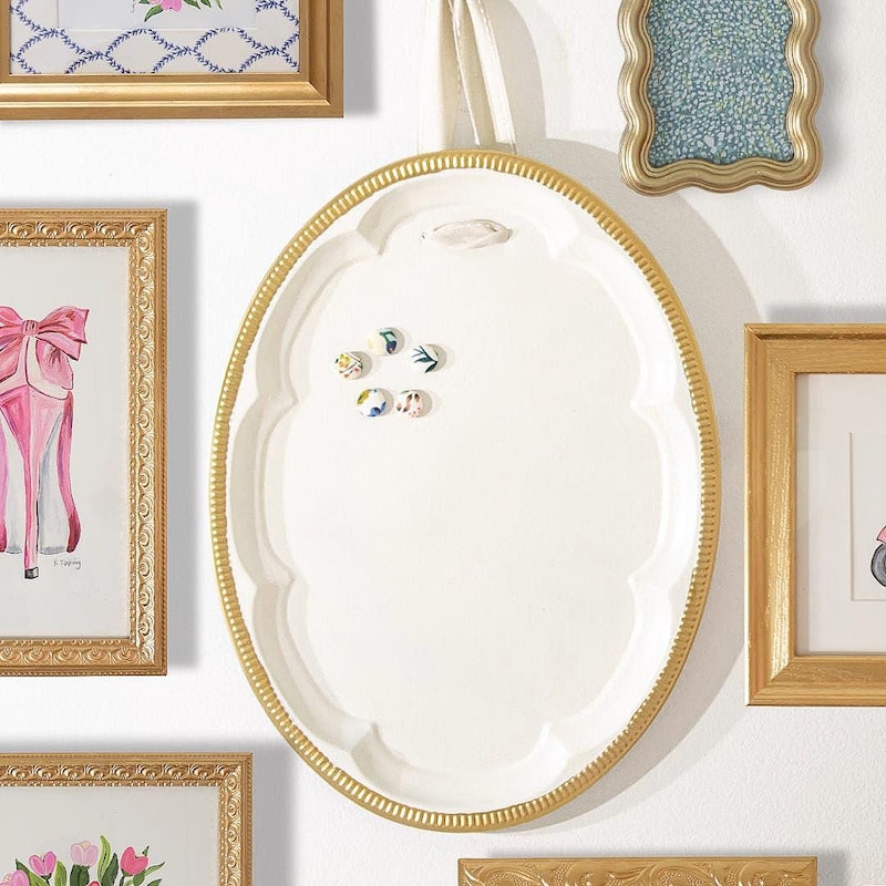 White Vintage Magnet Board - Etsy