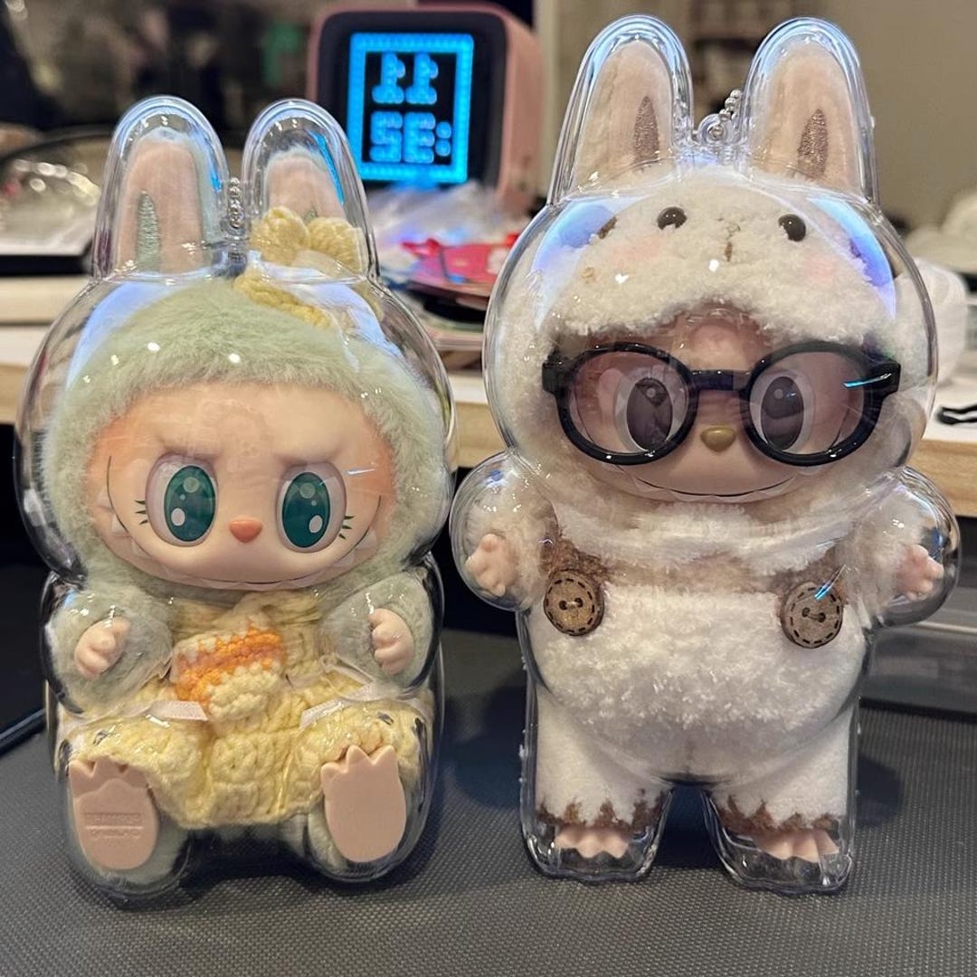 Labubu Dust Cover Stand, Labubu Holder Cover Accessory, Labubu ...