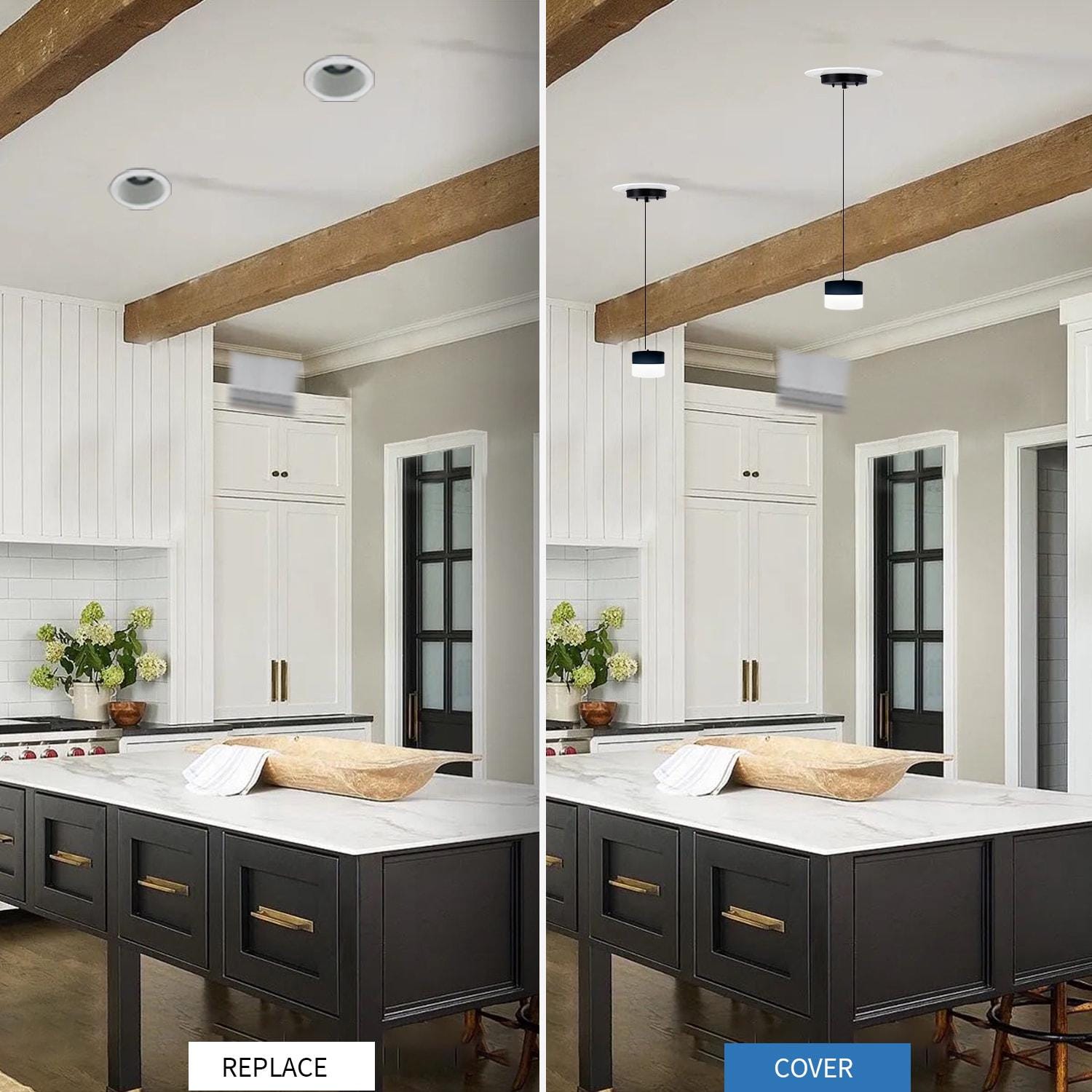 5/6 Inch Plug-in Recessed Light Conversion Kit | DIY Home Upgrade - Etsy