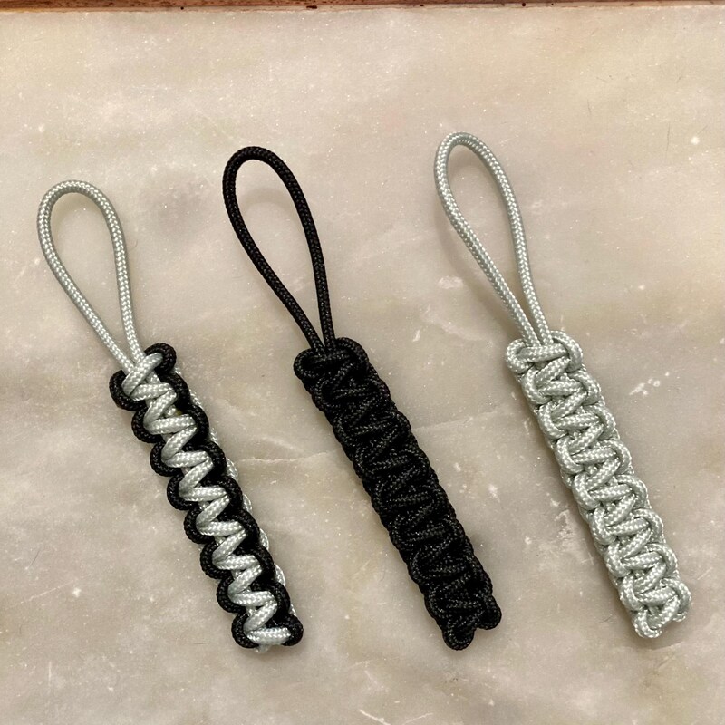 Leather Zipper Pull - Etsy