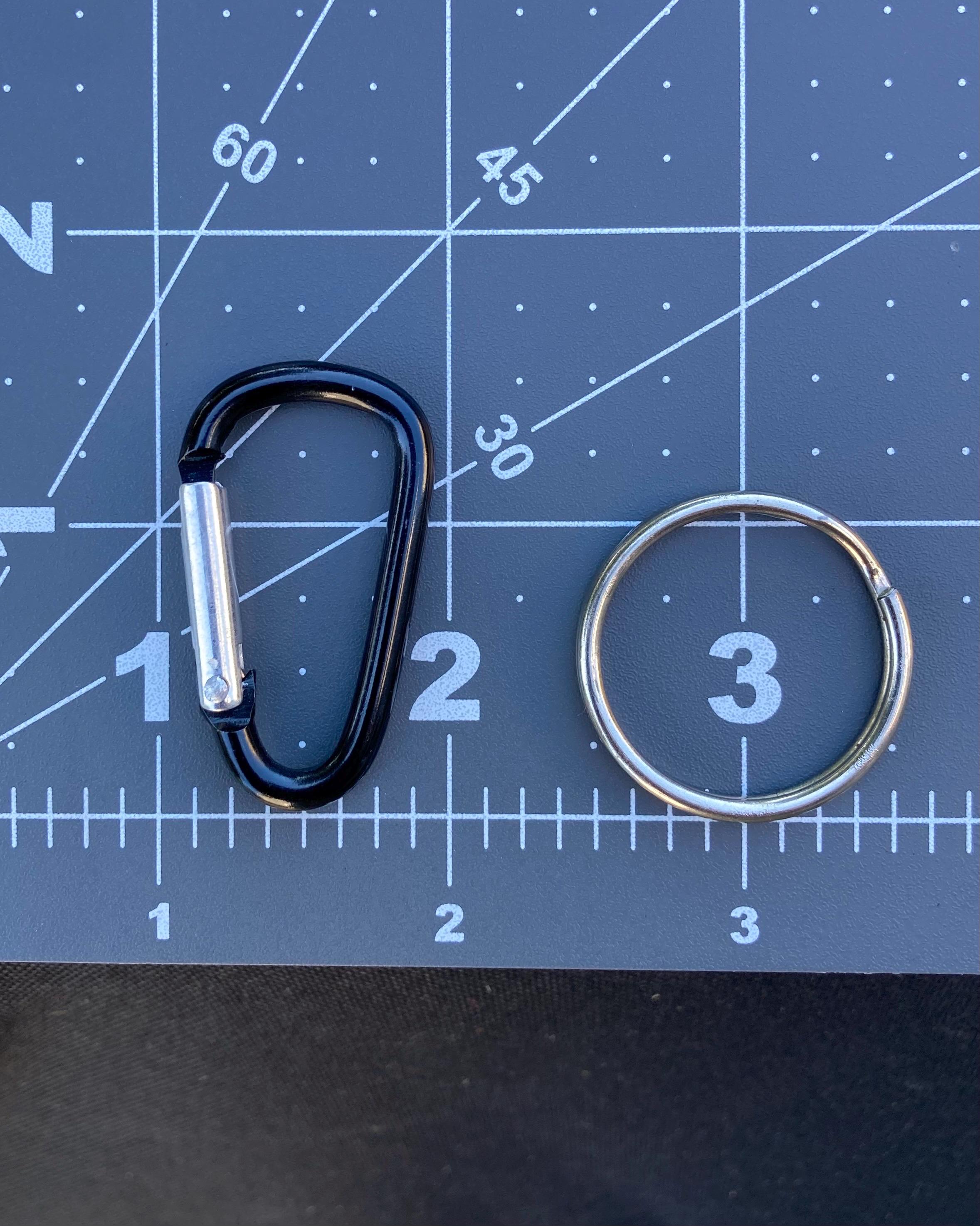 Neon Green and Camo Survival Paracord Key Chain - Made in USA! Woven ...