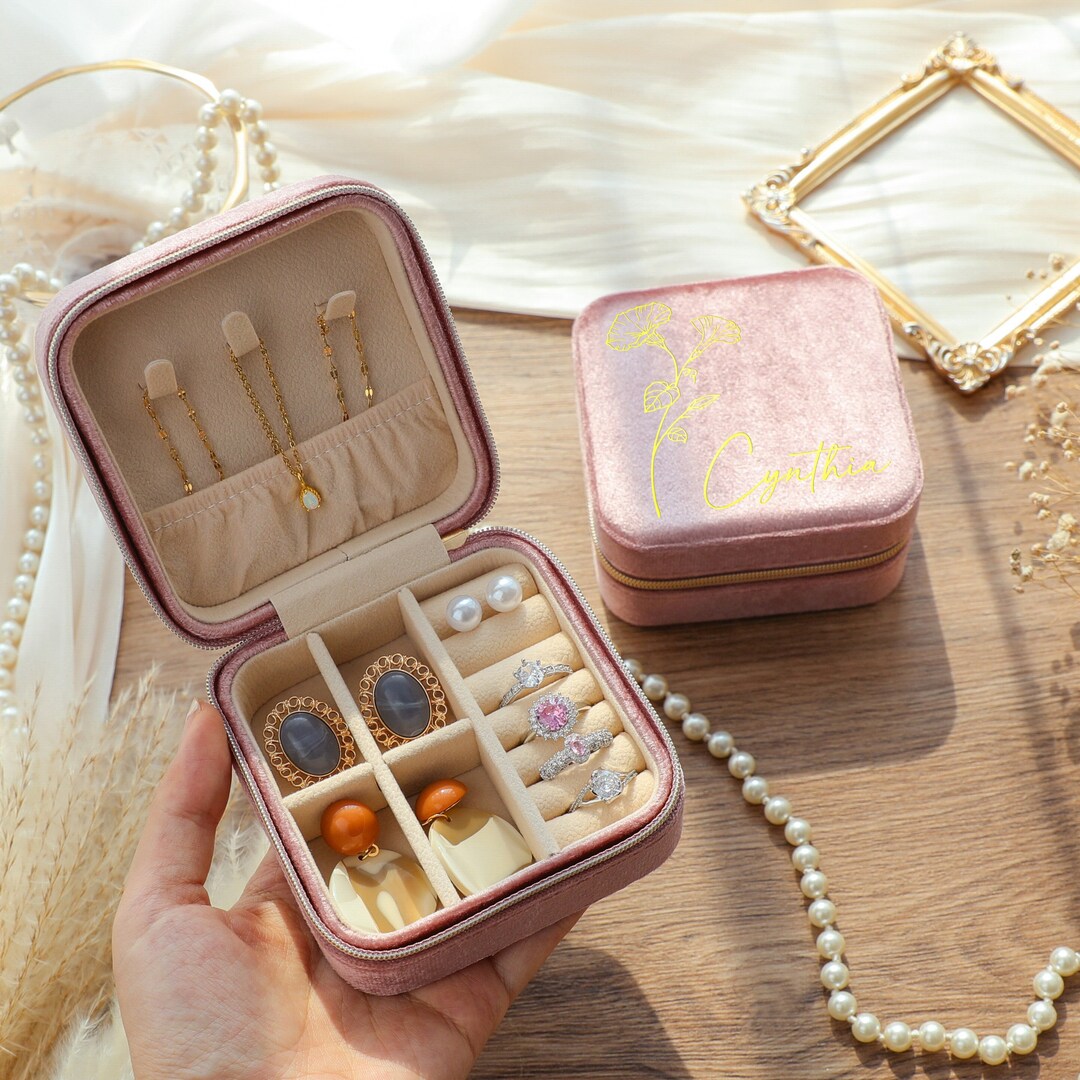 Personal Design Jewelry Box Birthday, Personalized Gifts, Birth Month ...