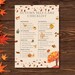 Autumn Self-care Checklist, Self Care Journal, Self-care Workbook, Self ...