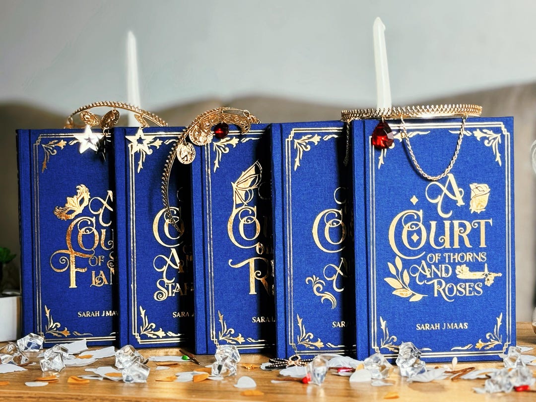 A Court of Thorns and Roses Series -ACOTAR- Rebound Book Handmade ...