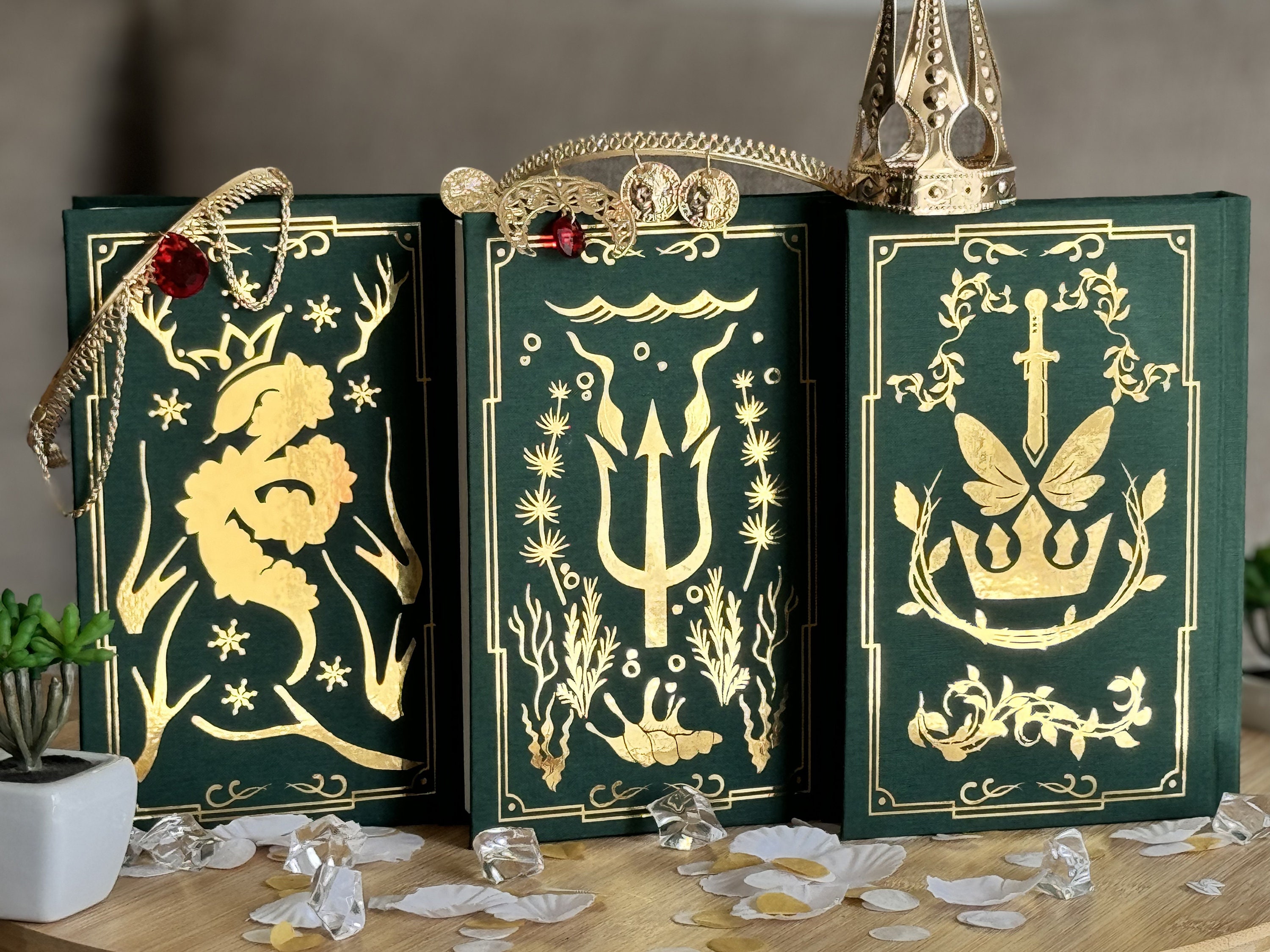 The Cruel Prince Handmade Rebound - Full Set Series -the Folk of the Air Trilogy - Holly Black ...