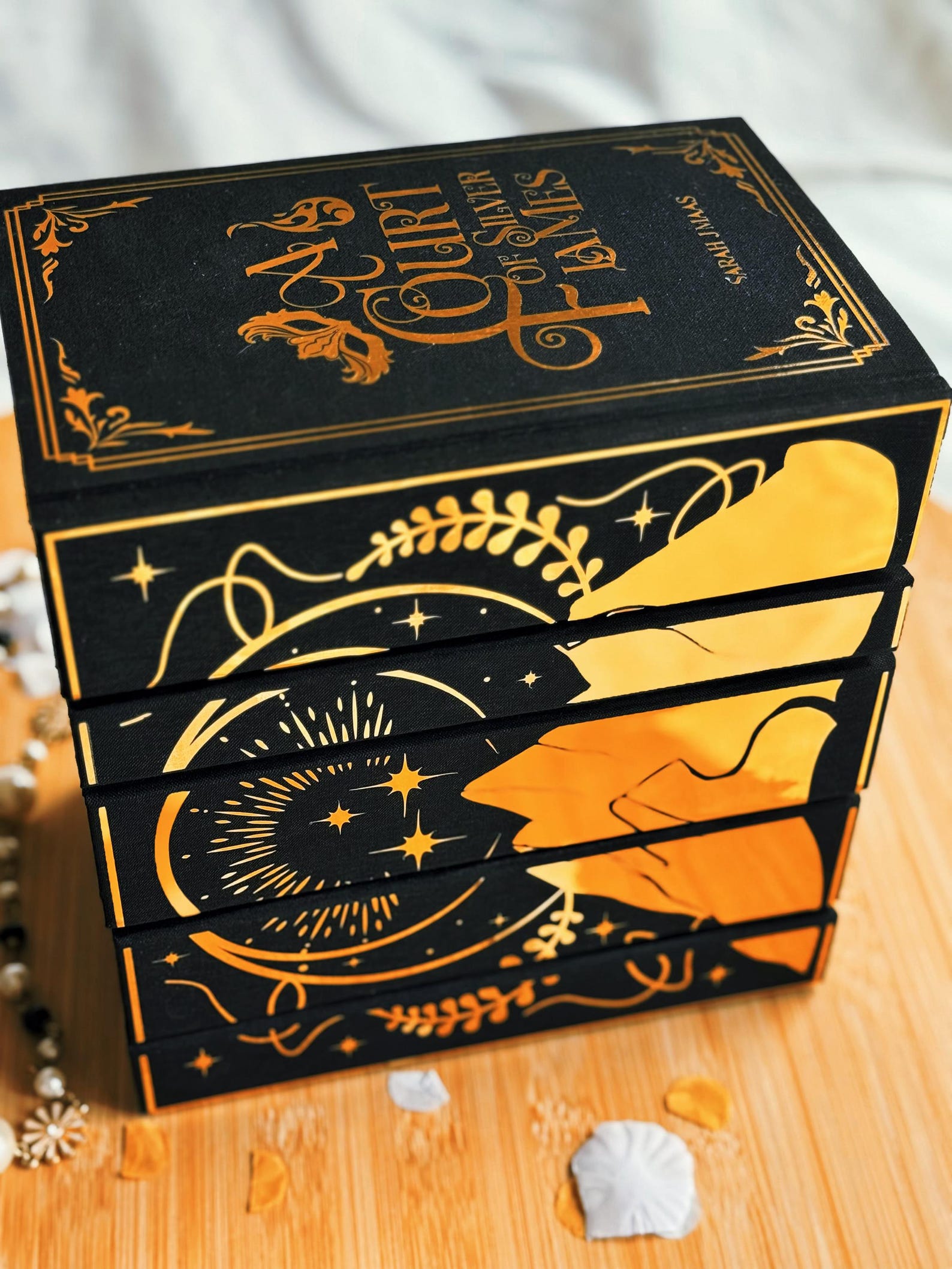 A Court of Thorns and Roses Series -ACOTAR- Rebound Book Handmade ...