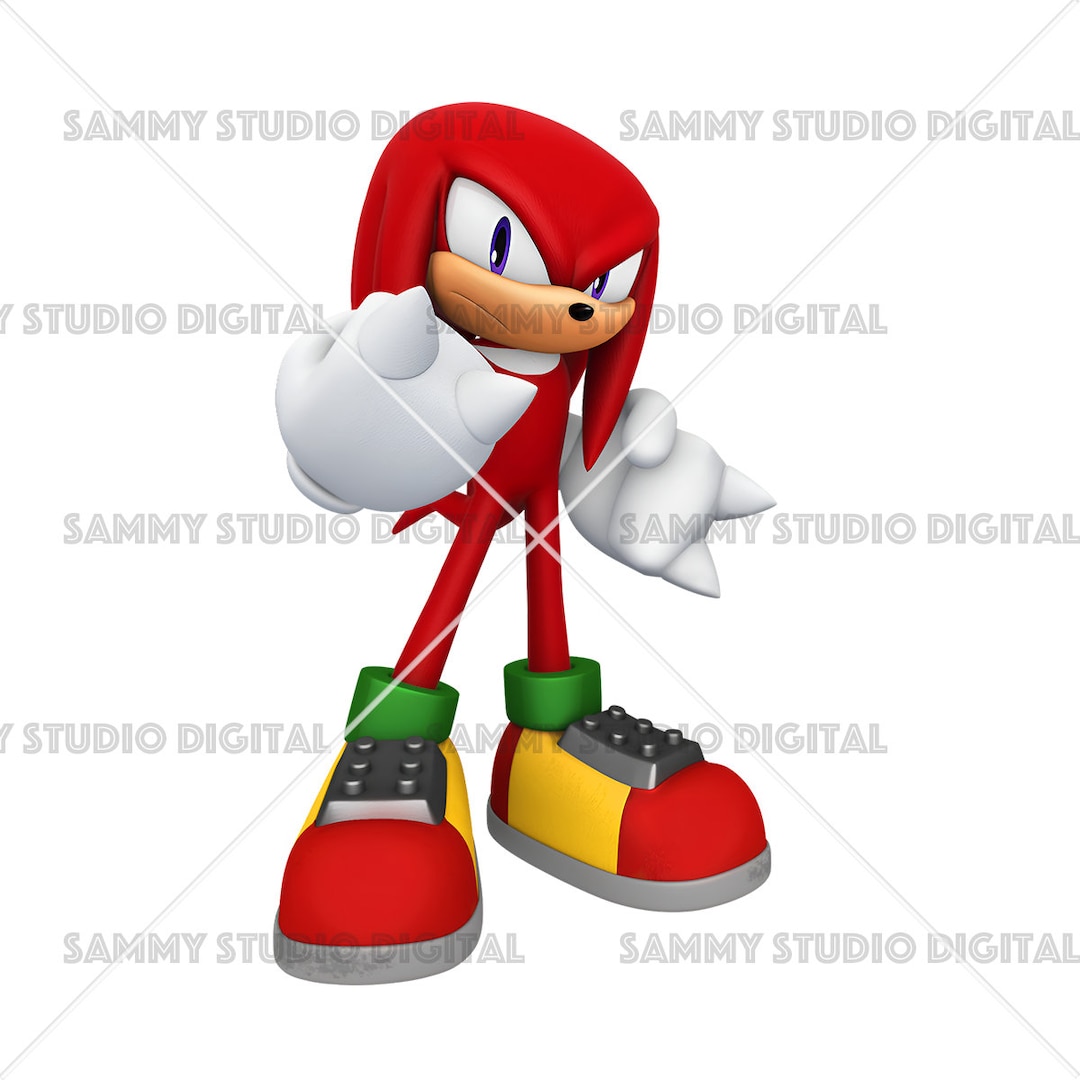 Knuckles Png, Sonic Png, Sonic Clipart, Knuckles No Background, Sonic ...