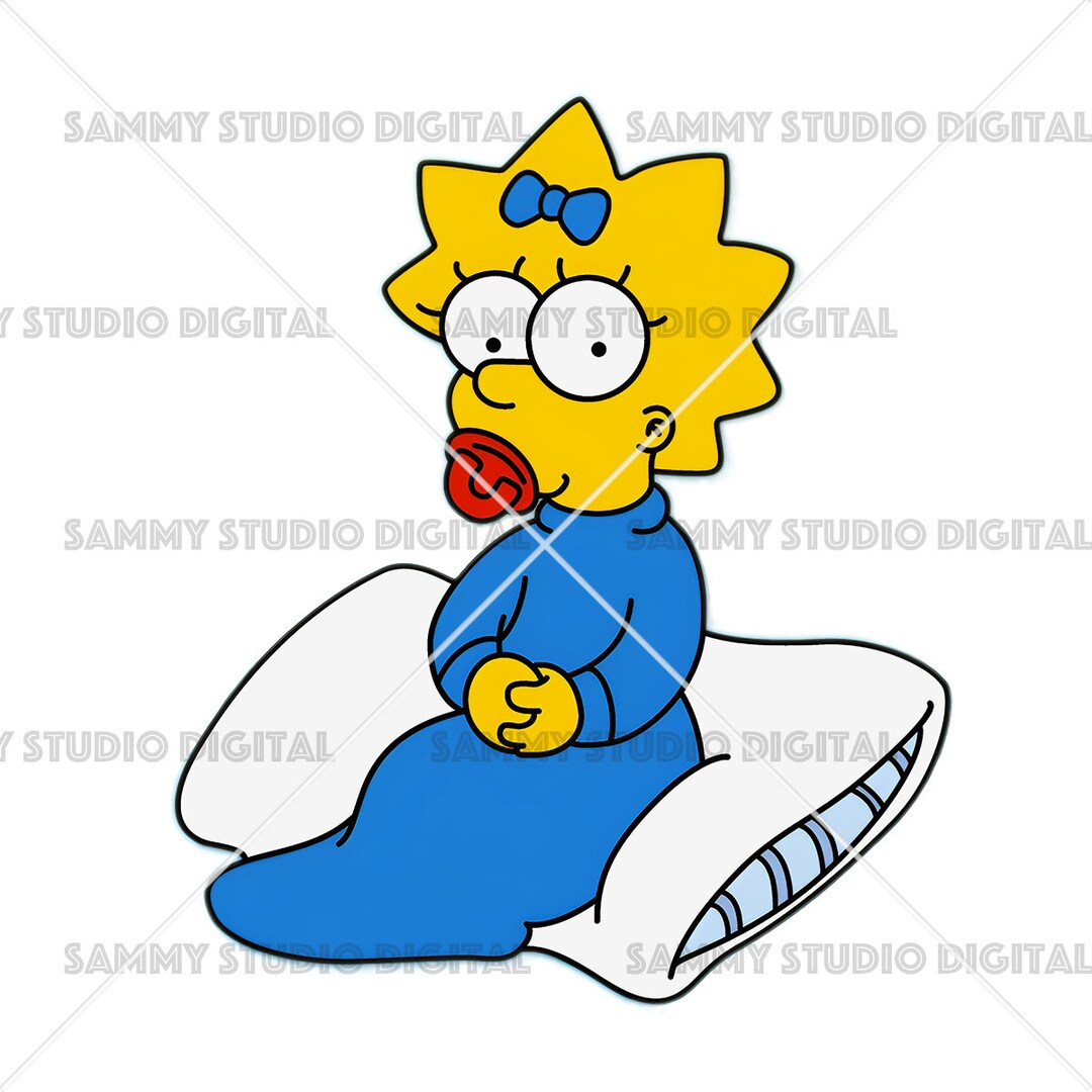 Maggie Simpson Png, the Simpsons Png, the Simpsons Clipart, the ...