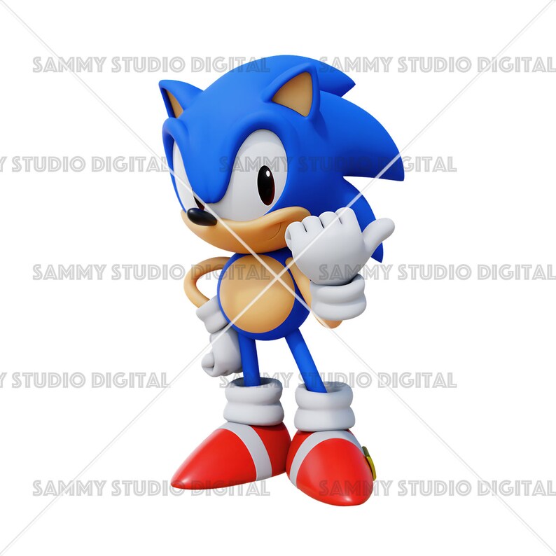 Sonic Png, Sonic Clipart, Sonic Without Background, Video Game Png ...