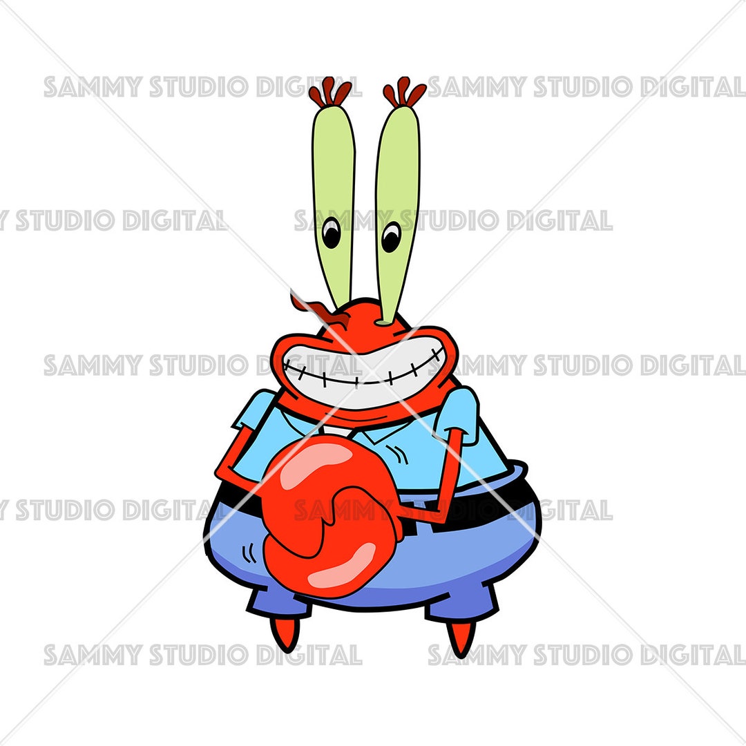 Mr. Krabs Spongebob Png, Spongebob Clipart, Spongebob Character Png ...