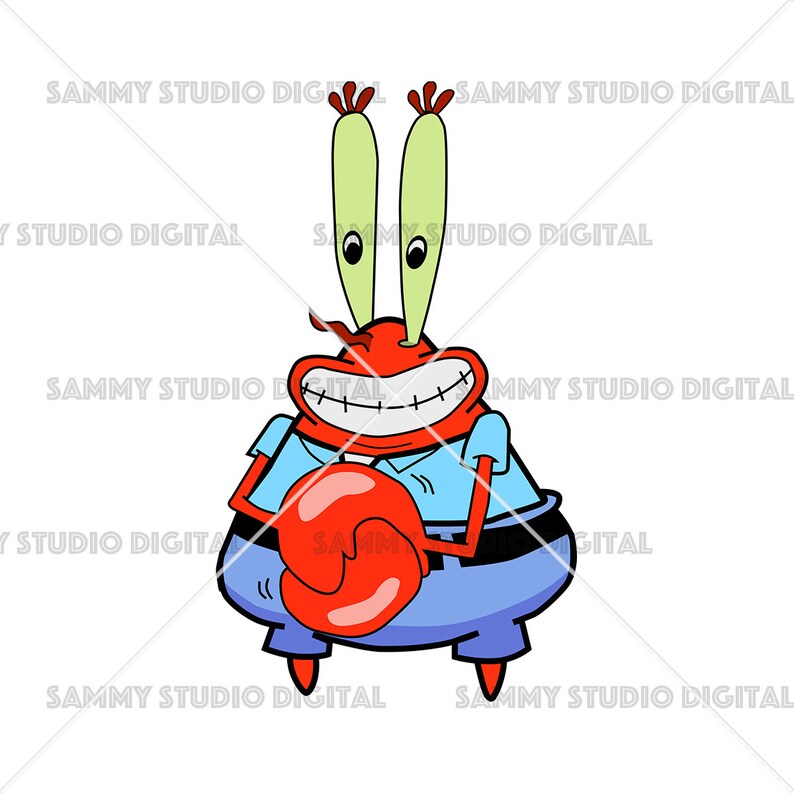 Mr. Krabs Spongebob Png, Spongebob Clipart, Spongebob Character Png ...