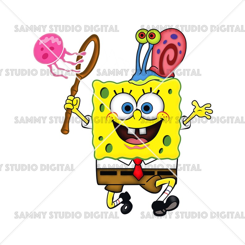 Spongebob Png, Spongebob and Gary Png, Spongebob Clipart, Cartoon Png ...