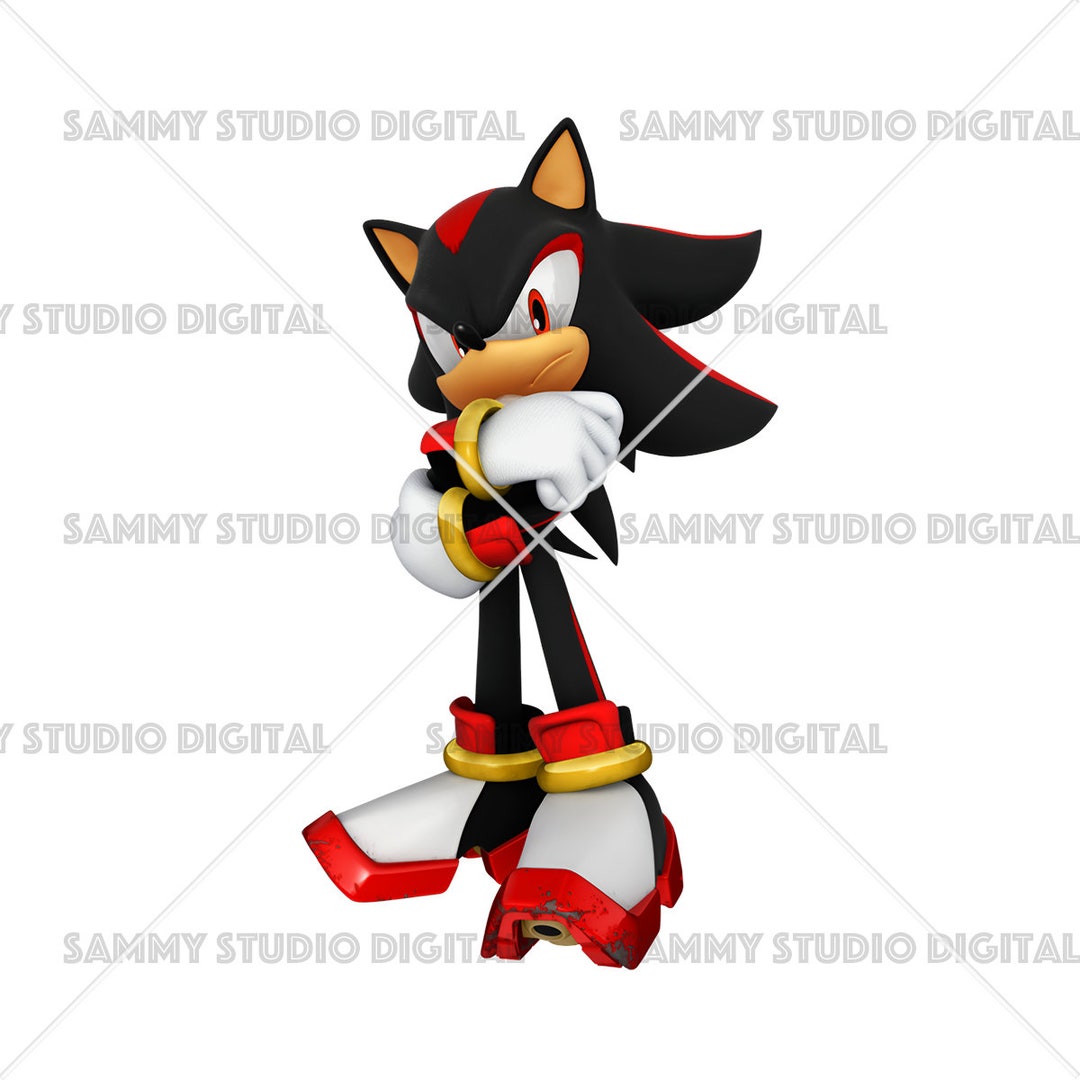Buy Shadow Png, Sonic Png, Sonic Clipart, Shadow Without Background ...