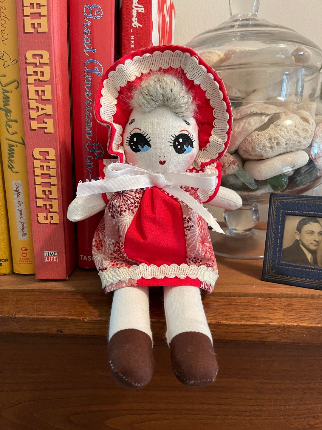 Adorable New Bunka Doll. so Cute . Replica of Vintage Bunka - Etsy
