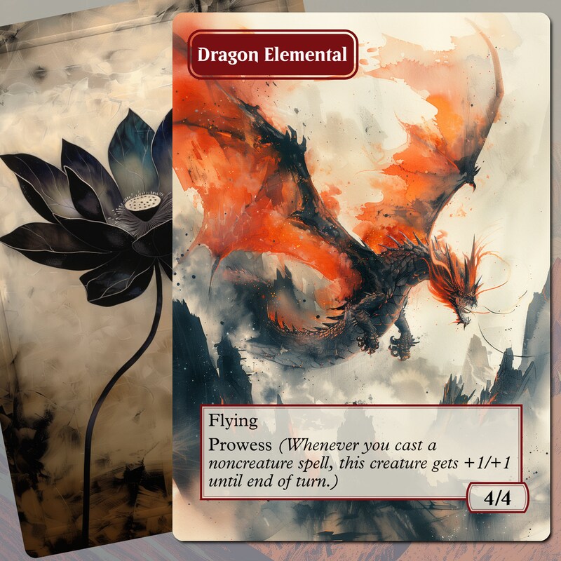 Elemental Dragon - Etsy