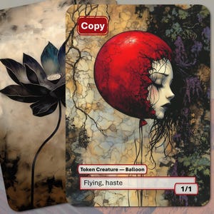 Balloon Copy Token MTG (for Use With the Jolly Balloon Man) - Etsy