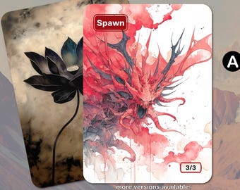 Mtg Eldrazi Spawn 0/1 Token Alternative Art // Choose the Art! - for ...