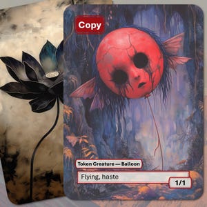 Balloon Copy Token MTG (for Use With the Jolly Balloon Man) - Etsy