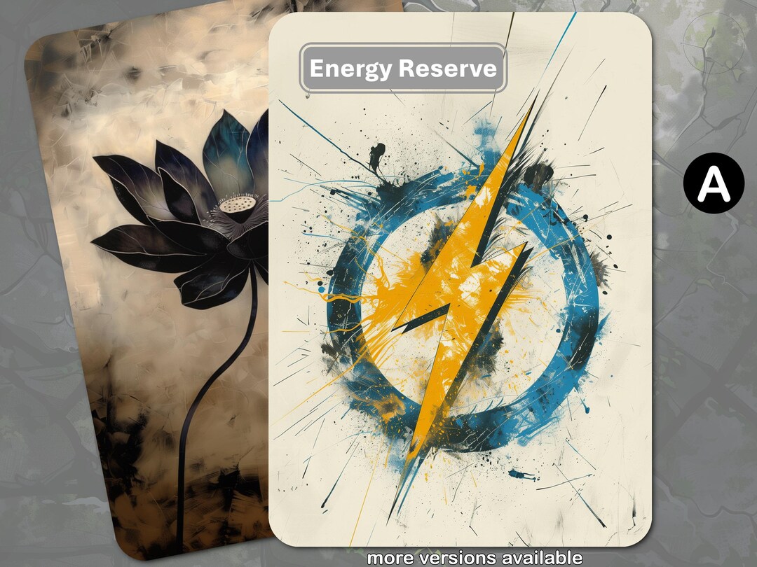 Energy Reserve Token MTG (magic: the Gathering) - Etsy