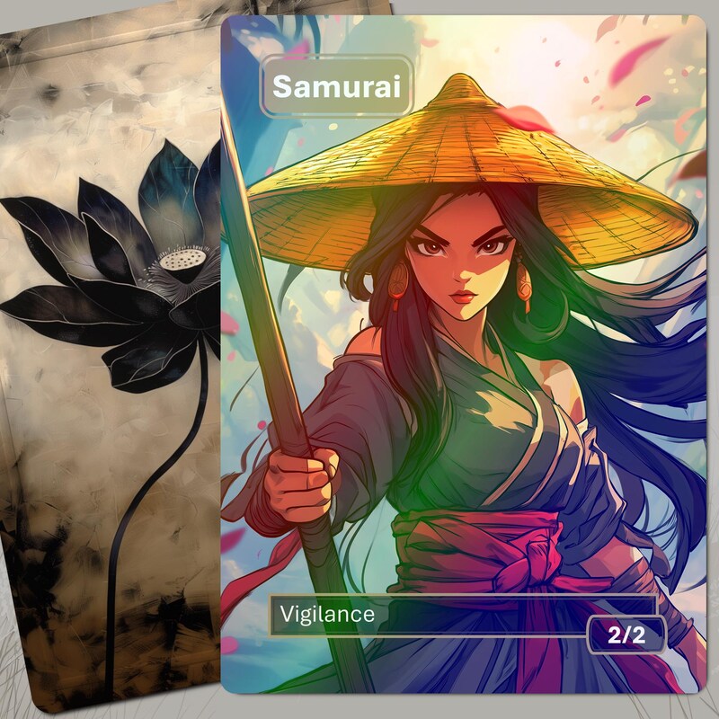 Samurai Mtg Proxy Tokens - Etsy